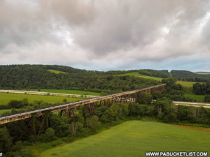 Exploring the Tunkhannock Viaduct in Wyoming County - PA Bucket List