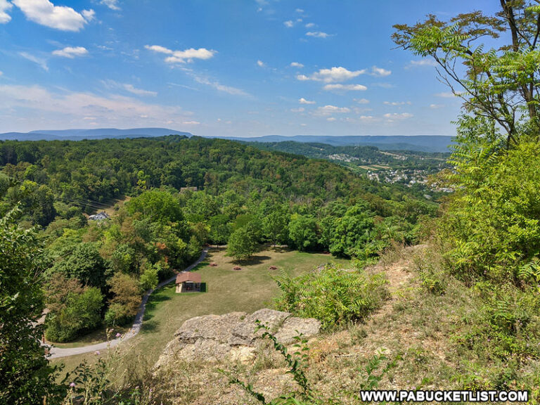 Exploring the Scenic Views at Chimney Rocks Park in Blair County