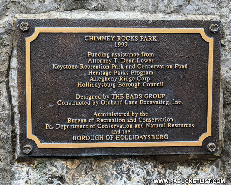 Exploring the Scenic Views at Chimney Rocks Park in Blair County