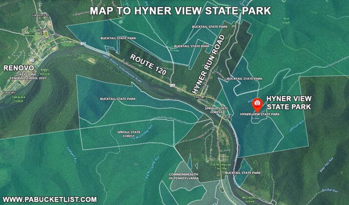 Exploring Hyner View State Park in Clinton County