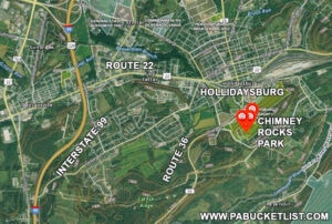 Exploring the Scenic Views at Chimney Rocks Park in Blair County