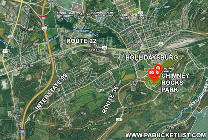 Exploring the Scenic Views at Chimney Rocks Park in Blair County