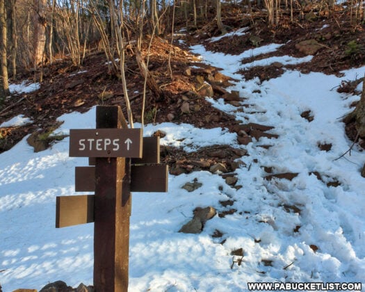 Hiking the 1000 Steps in Huntingdon County
