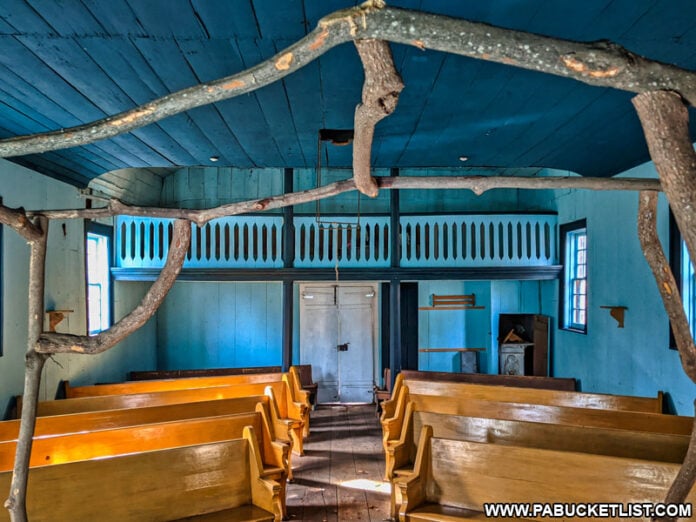 Exploring the Saint Severin Old Log Church in Clearfield County