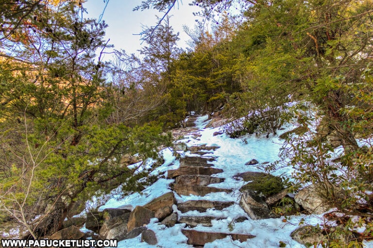 Hiking the 1000 Steps in Huntingdon County
