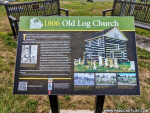 Exploring the 1806 Old Log Church in Bedford County