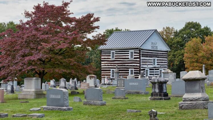Exploring the 1806 Old Log Church in Bedford County
