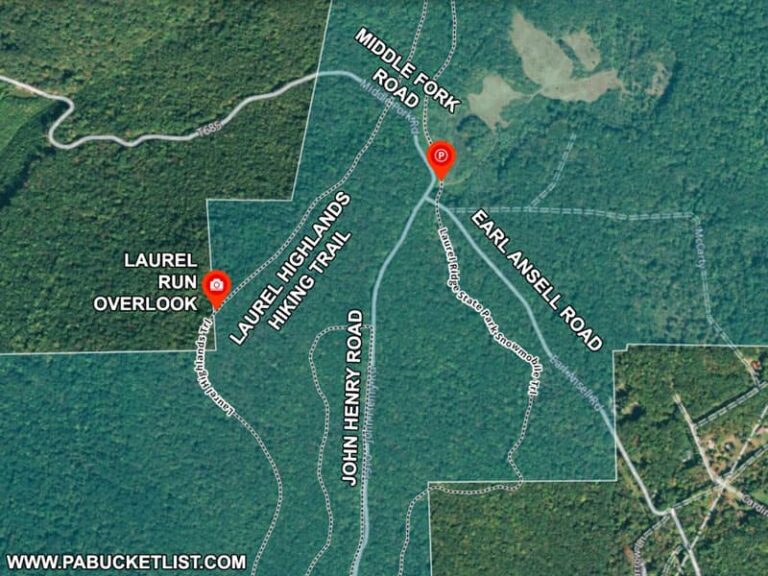 Exploring Laurel Run Overlook in Fayette County