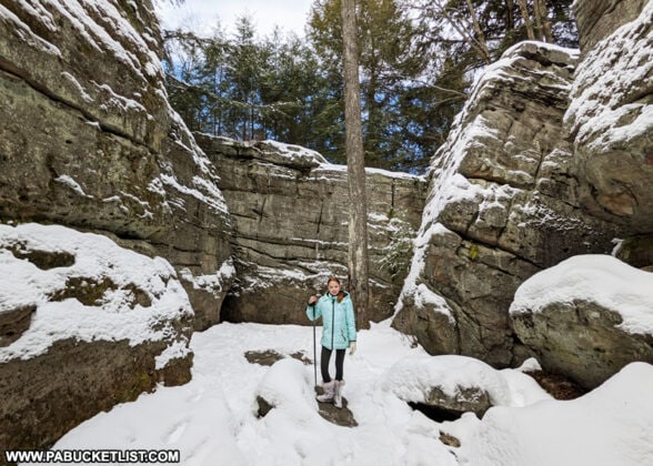 Exploring Bilger's Rocks in Clearfield County