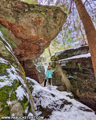 Exploring Bilger's Rocks in Clearfield County