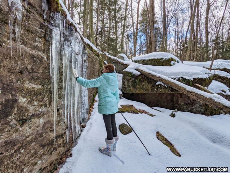 Exploring Bilger's Rocks in Clearfield County