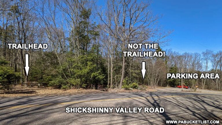 Exploring Little Shickshinny Falls in Luzerne County