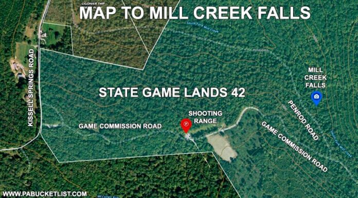 Exploring Mill Creek Falls in Westmoreland County