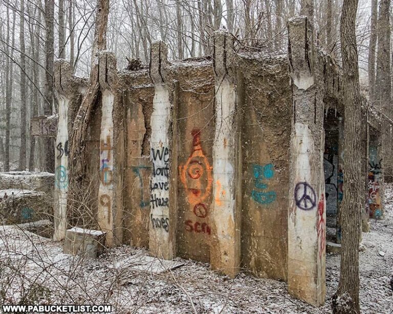 Exploring the Ghost Town of Scotia Near State College