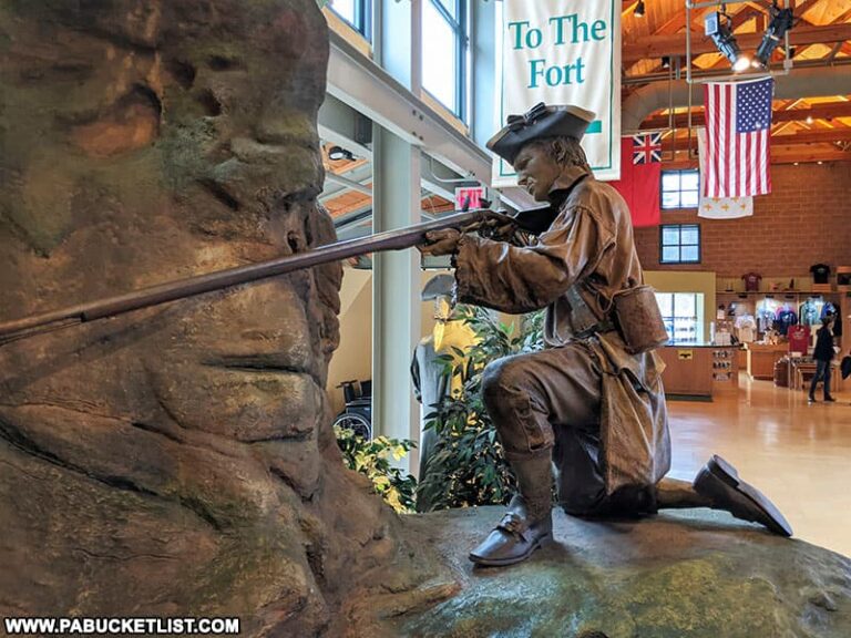 Exploring Fort Necessity in Fayette County