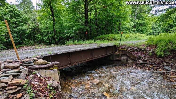 Exploring Thomas Run Falls in Bradford County