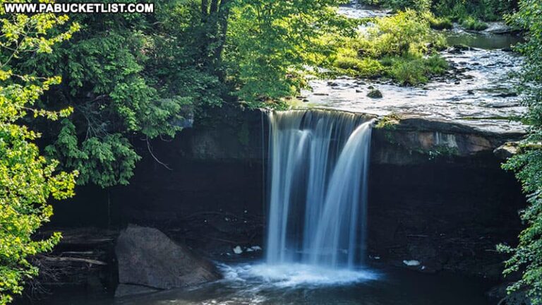 Exploring Big Run Falls in Lawrence County