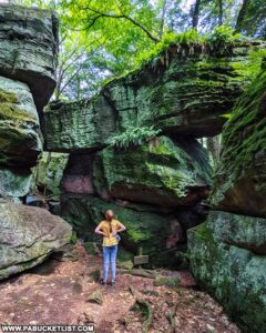 Exploring Beartown Rocks in Jefferson County