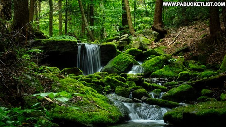 Exploring Mill Creek Falls in Westmoreland County
