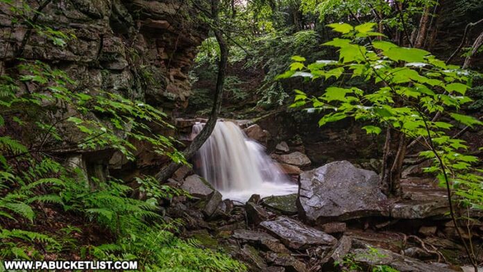 Exploring Fall Brook Falls in Tioga County