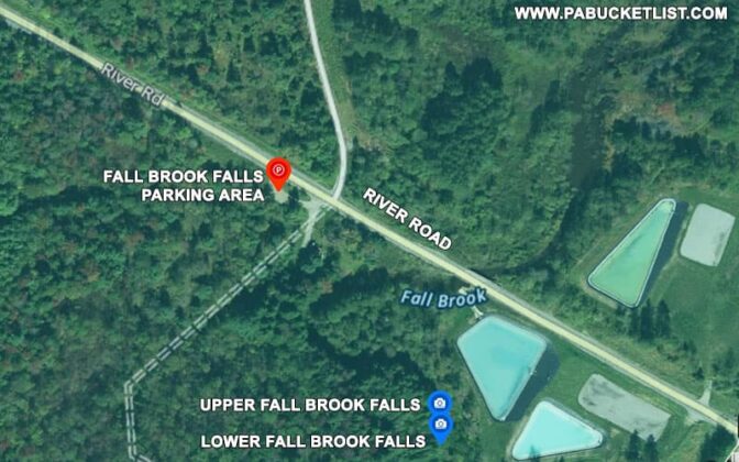 Exploring Fall Brook Falls in Tioga County