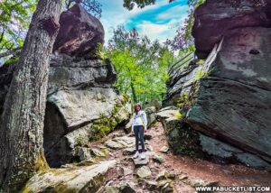 Exploring Beartown Rocks in Jefferson County