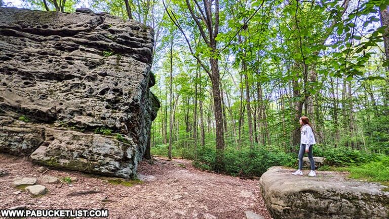 Exploring Beartown Rocks in Jefferson County