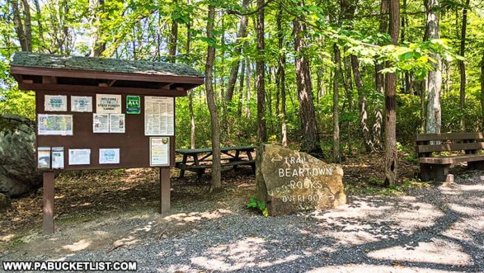 Exploring Beartown Rocks in Jefferson County