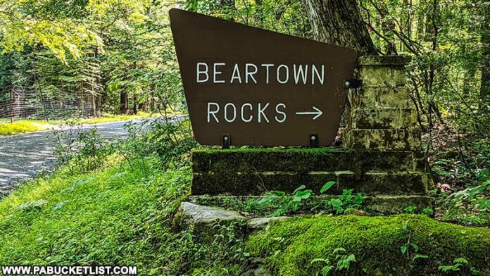 Exploring Beartown Rocks in Jefferson County