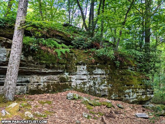 Exploring Beartown Rocks in Jefferson County