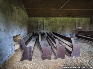 Exploring the Haunted Quaker Church in Fayette County