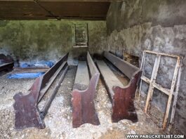 Exploring the Haunted Quaker Church in Fayette County