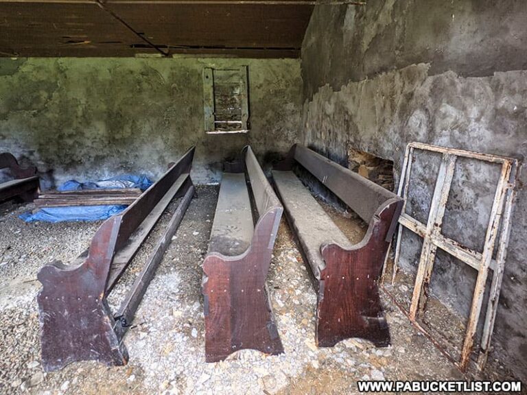 Exploring the Haunted Quaker Church in Fayette County