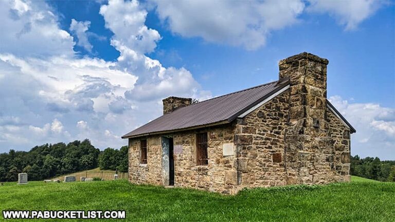 Exploring the Haunted Quaker Church in Fayette County