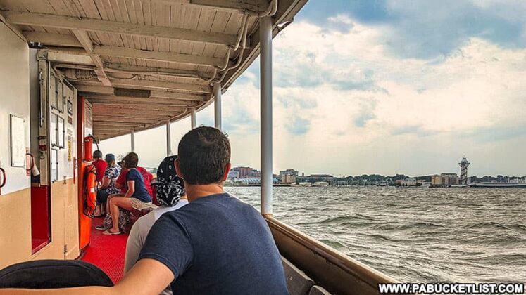 Taking the Lady Kate Boat Tour at Presque Isle State Park