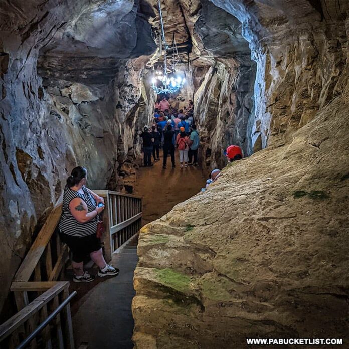 Exploring Laurel Caverns | PA's Largest Cave