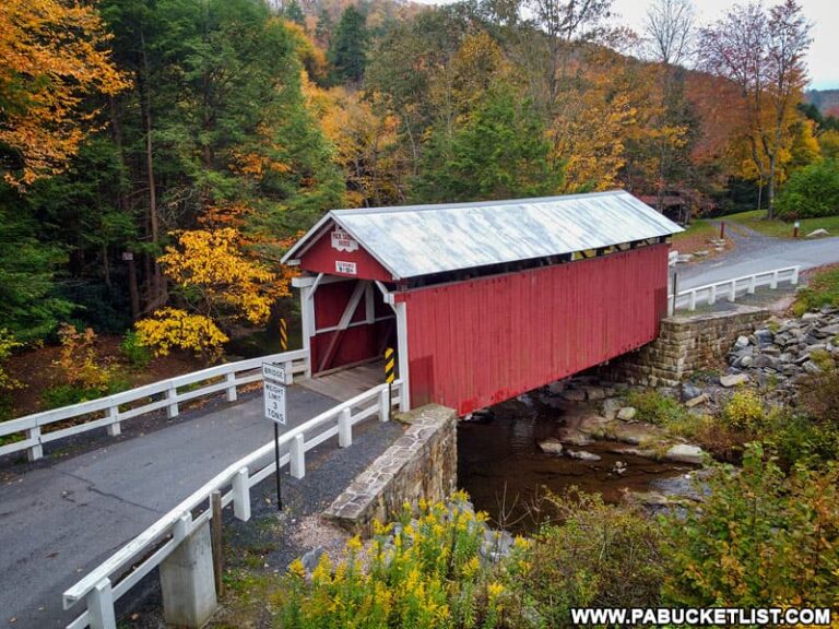 Exploring the Pack Saddle Bridge in Somerset County
