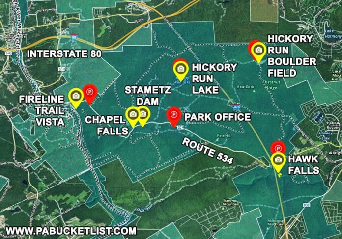 Exploring Hickory Run State Park in Carbon County