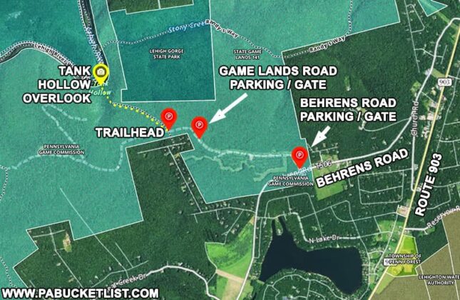 Exploring Tank Hollow Overlook in Carbon County