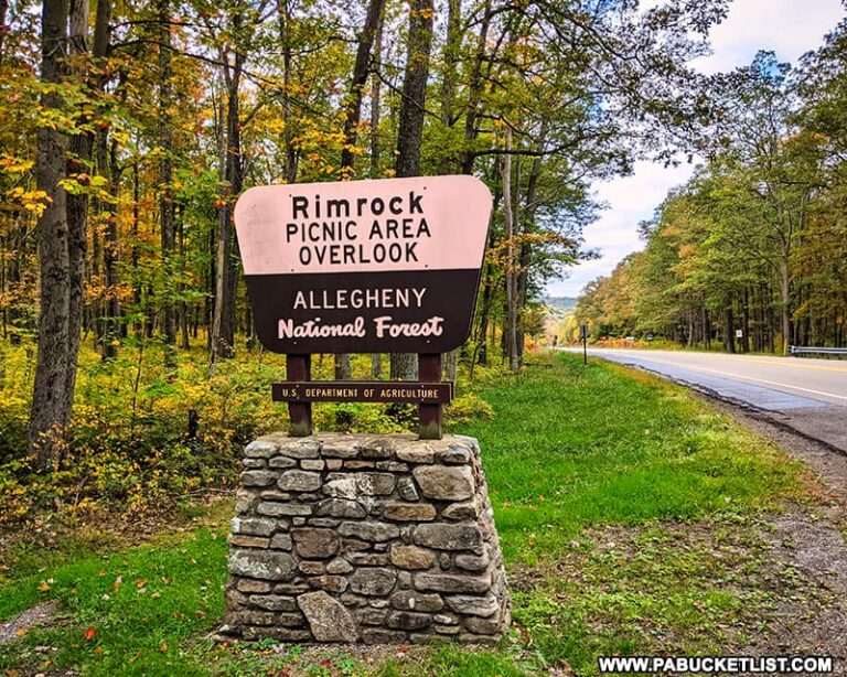 Exploring Rimrock Overlook in Warren County