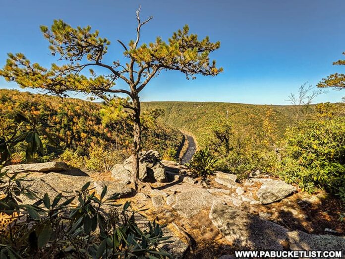 Exploring Tank Hollow Overlook in Carbon County