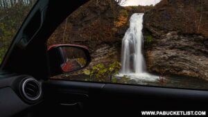 Exploring Hinckston Run Falls in Cambria County