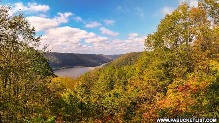 Exploring Jakes Rocks Overlook in Warren County