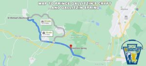 Visiting Prince Gallitzin's Crypt in Cambria County