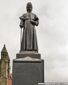 Visiting Prince Gallitzin's Crypt in Cambria County