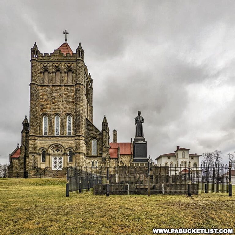 Visiting Prince Gallitzin's Crypt in Cambria County