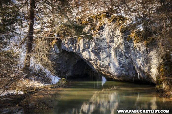 Exploring Tytoona Cave in Blair County