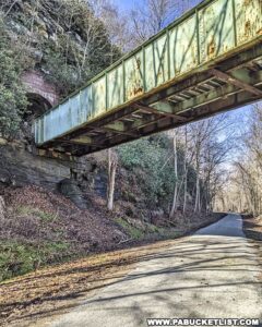 Exploring the Layton Bridge and Tunnel in Fayette County
