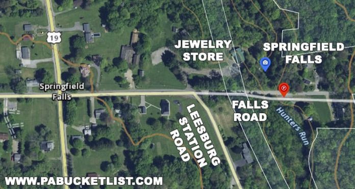 Exploring Springfield Falls in Mercer County - PA Bucket List