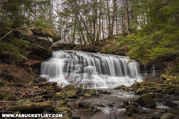 Exploring Springfield Falls in Mercer County - PA Bucket List